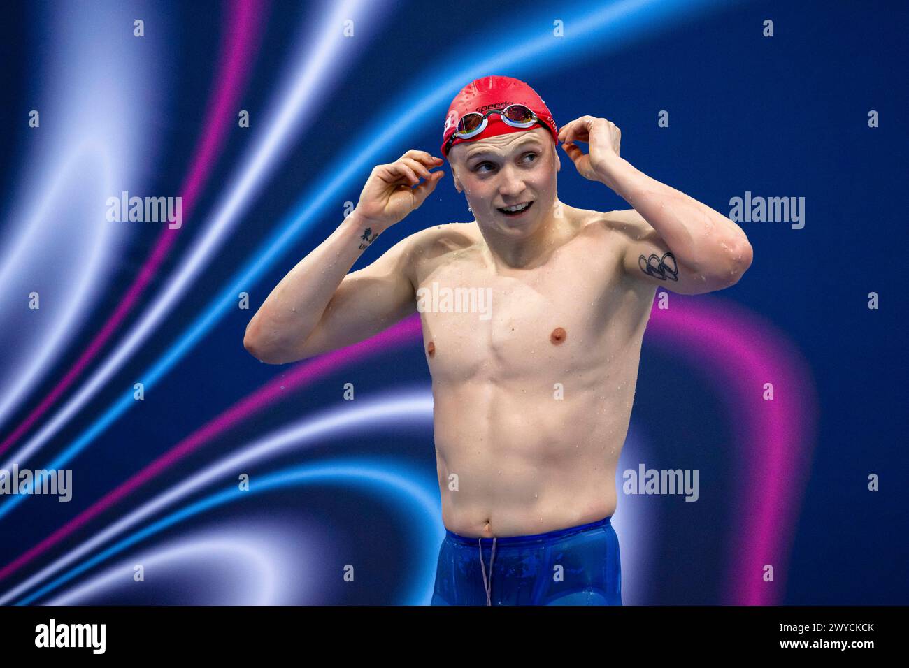 LONDON, UNITED KINGDOM. 05 April, 2024. William Ellard competes in Men ...