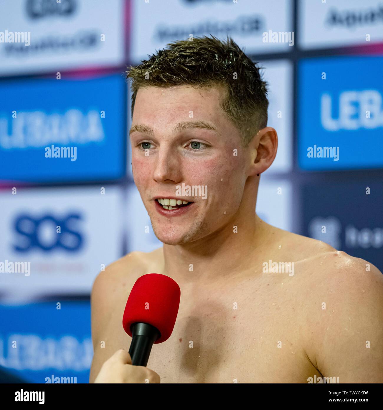 LONDON, UNITED KINGDOM. 05 April, 2024. Duncan Scott wins the Men’s IM ...
