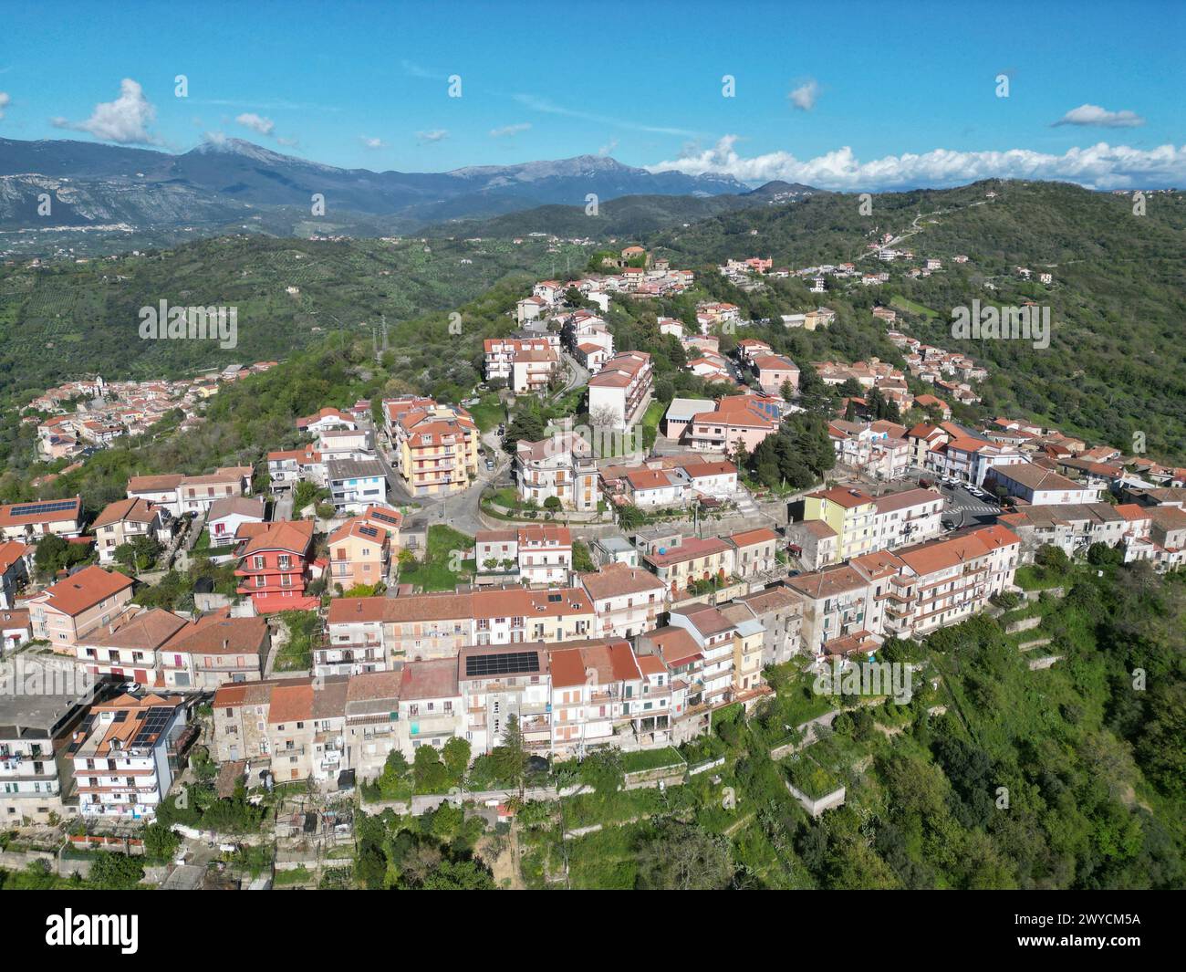 Ogliastro Cilento: Breathtaking Aerial Perspective of an Enchanting ...
