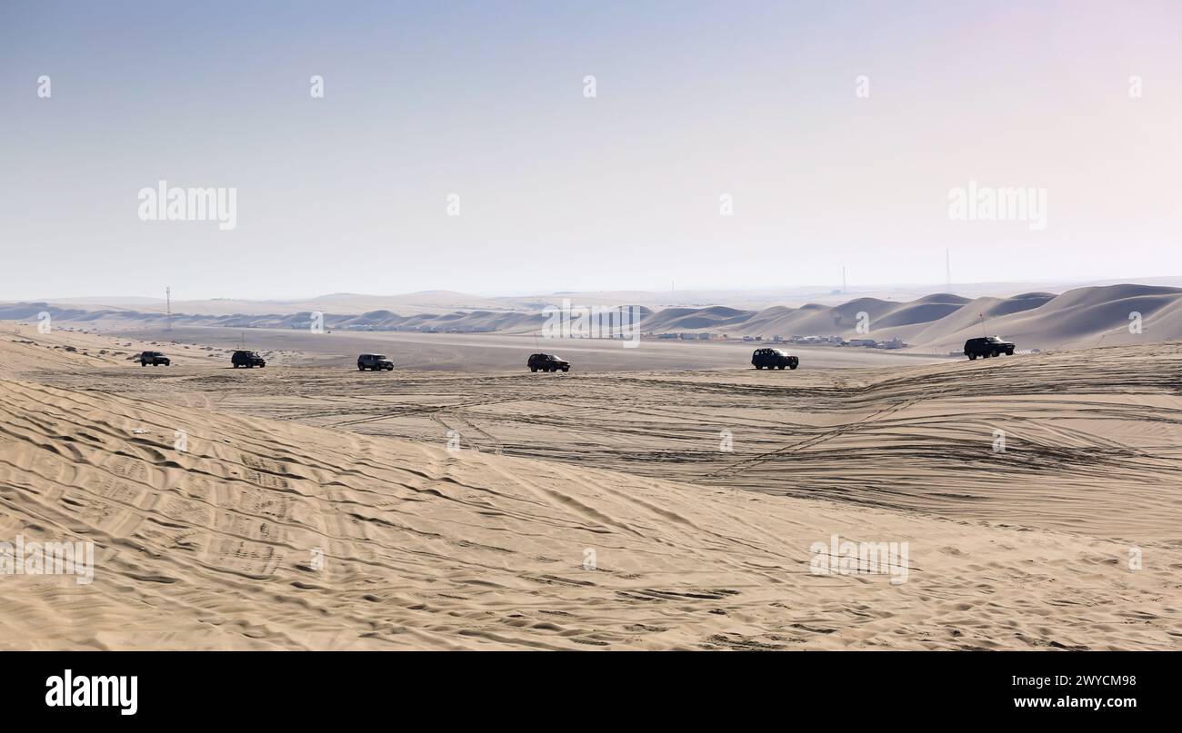 Desert safari, also called dune bashing, in Doha, Desert safari is a ...