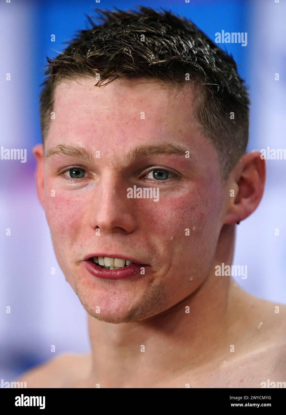 Duncan Scott after winning the Men's 200m IM Final on day four of the ...