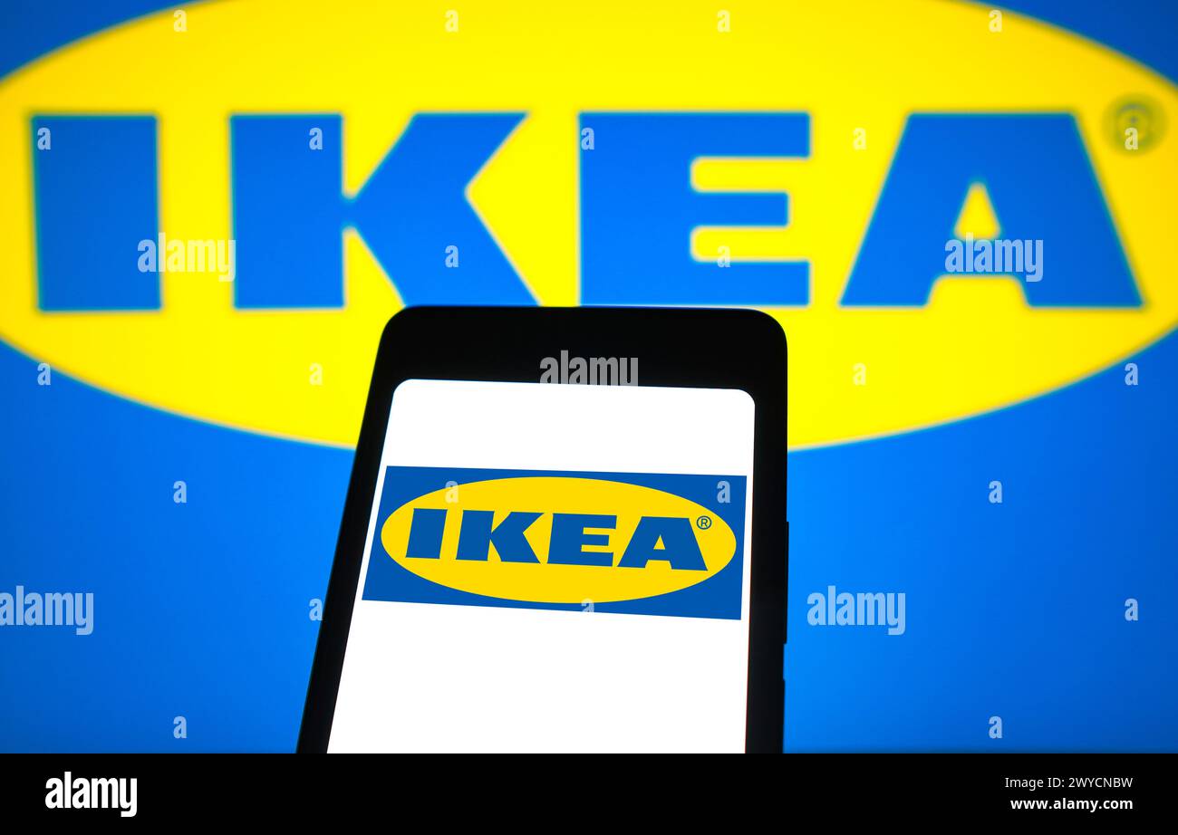 Photo of ikea logo hi-res stock photography and images - Alamy