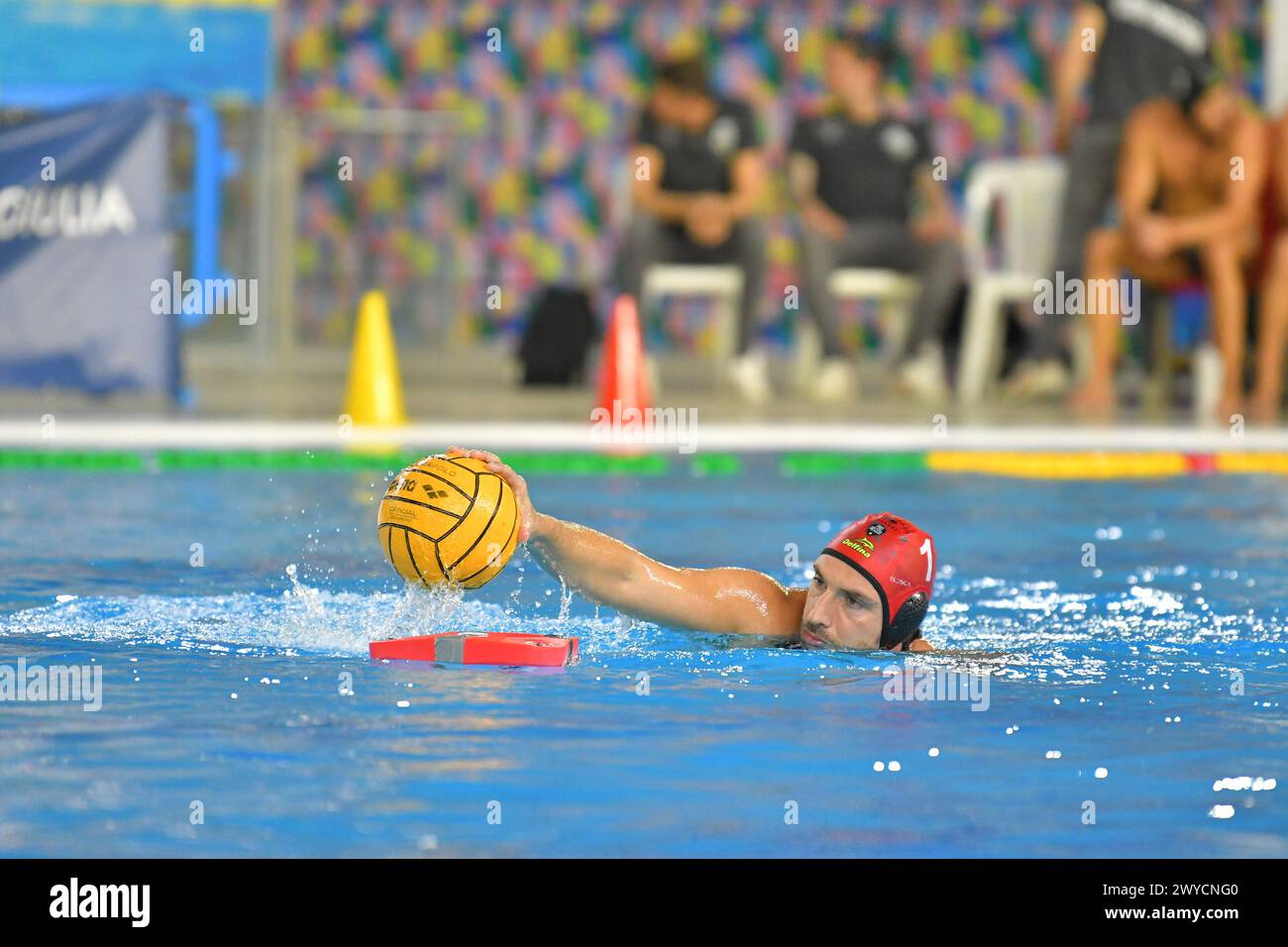 Trieste, Italy. 05th Apr, 2024. Marco Del Lungo (Pro Recco) during ...