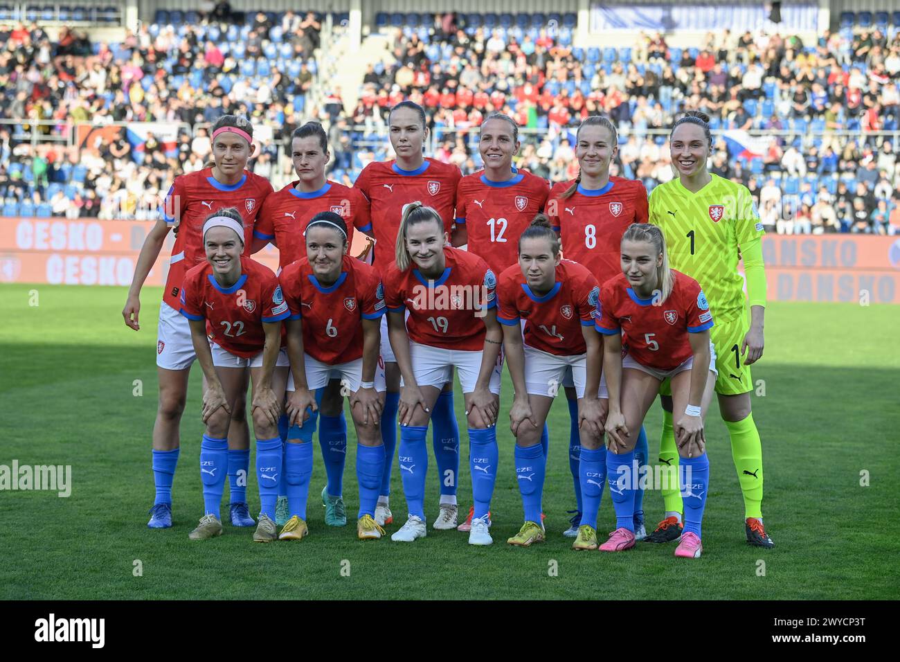 Uherske Hradiste, Czech Republic. 05th Apr, 2024. Czech National Team ...