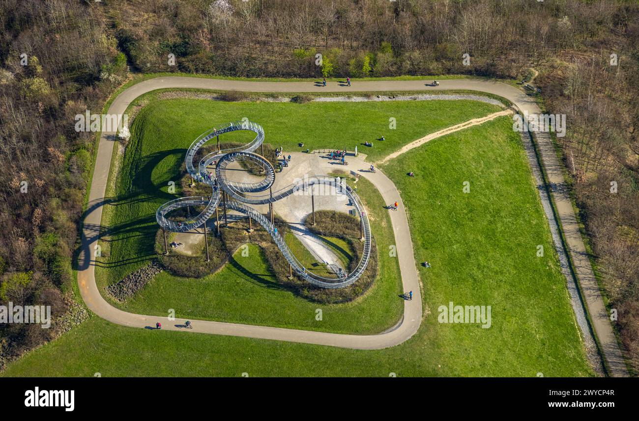Aerial view, Tiger and Turtle - Magic Mountain sight, Heinrich ...