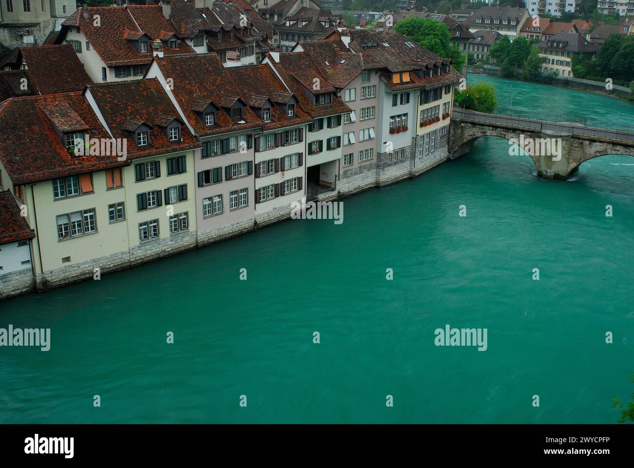 Aar river in Bern, Switzerland Stock Photo - Alamy