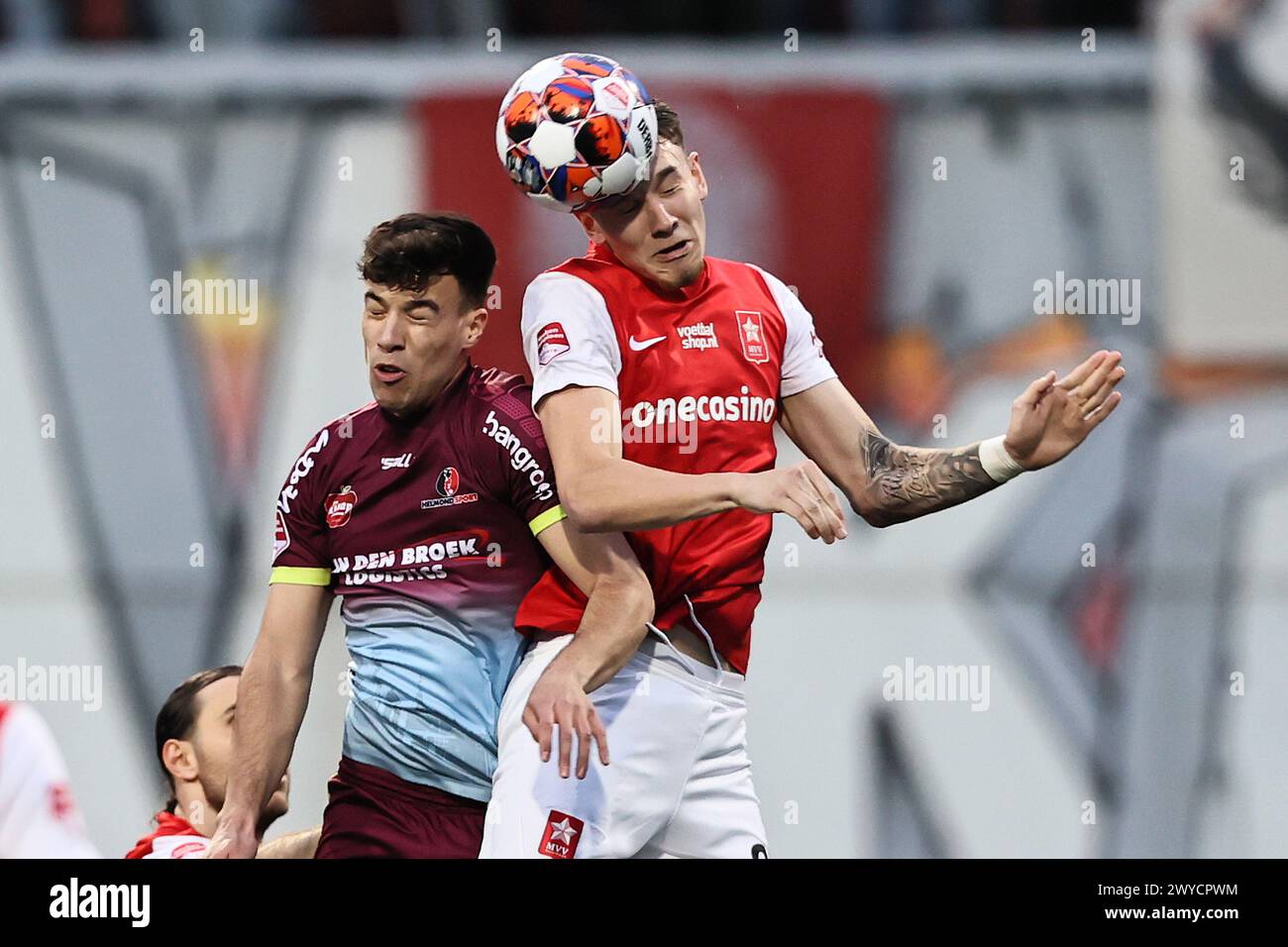 Maastricht, Nederland. 05th Apr, 2024. MAASTRICHT, football, 05-04-2024 ...