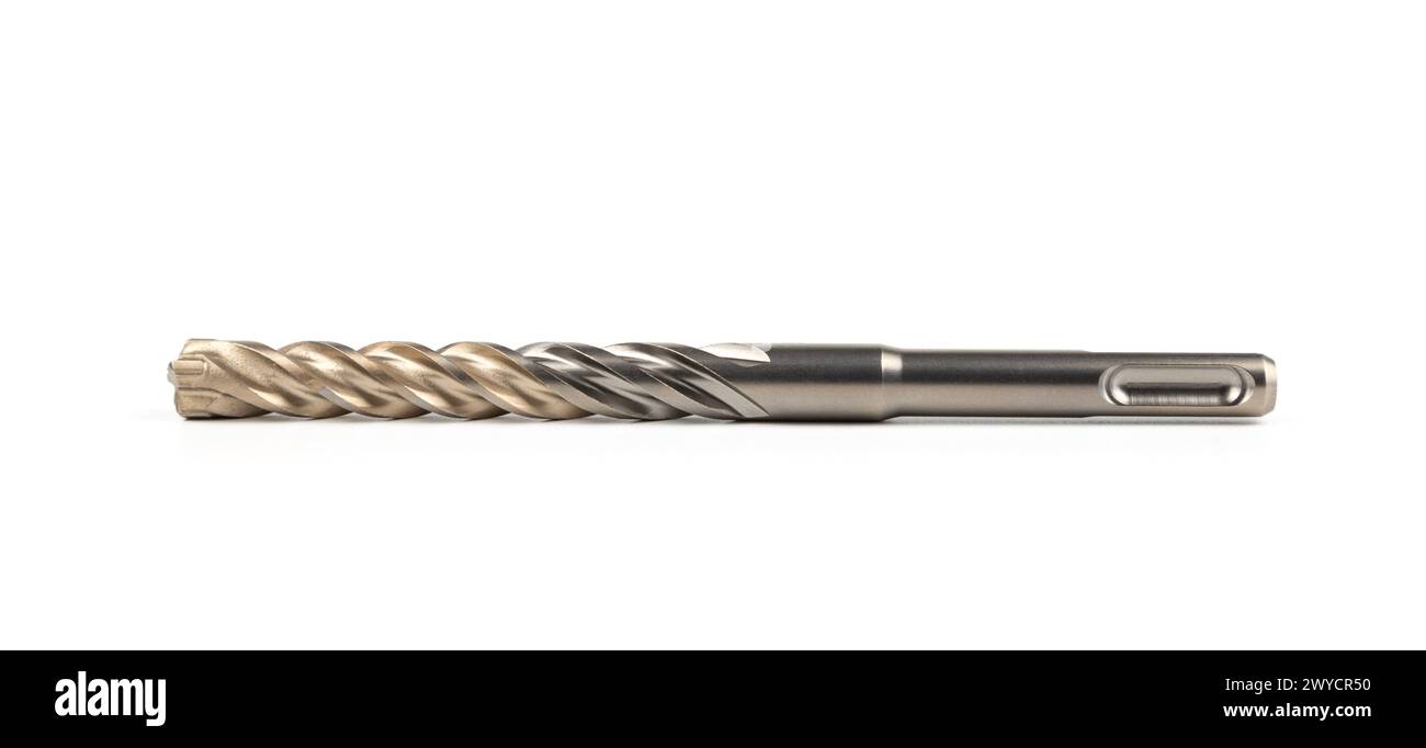 The Concrete Drill Bit is isolated on a white background. A drill bit ...