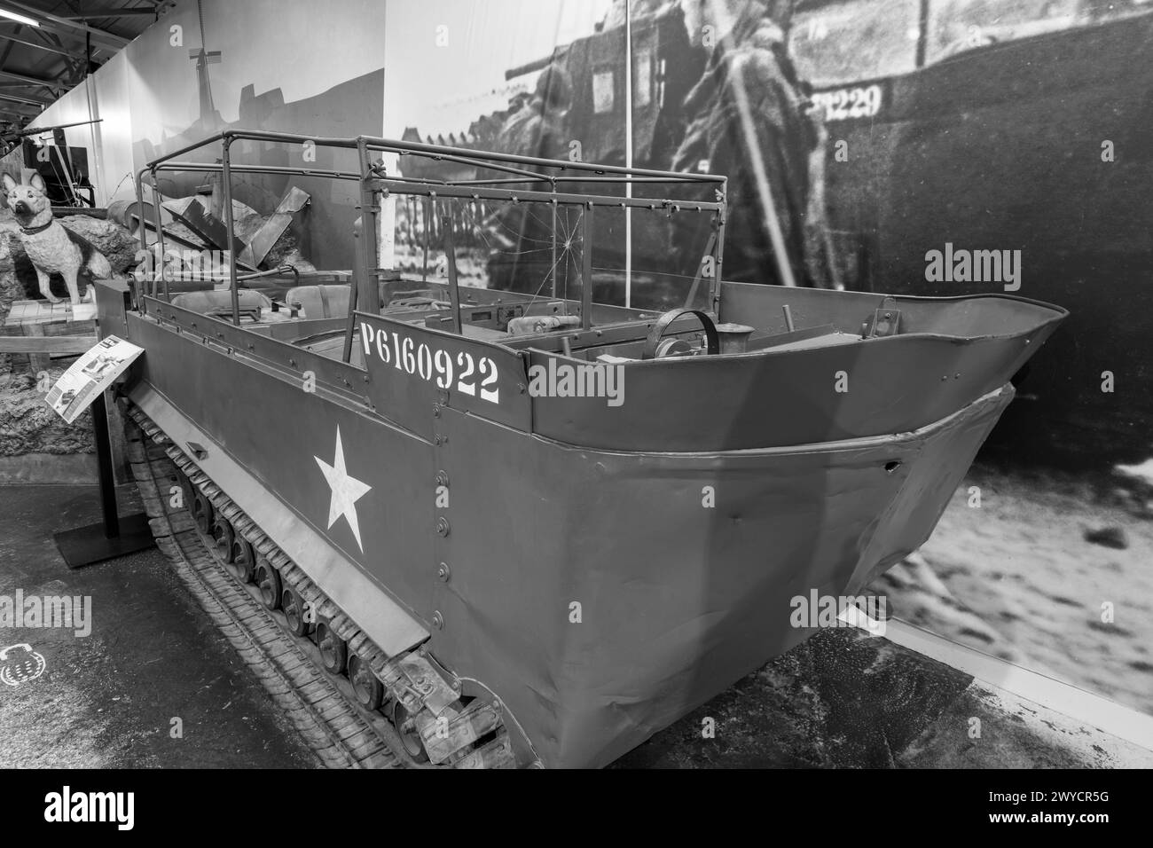 Bovington.Dorset.United Kingdom.August 8th 2023.An M29C Weasel ...