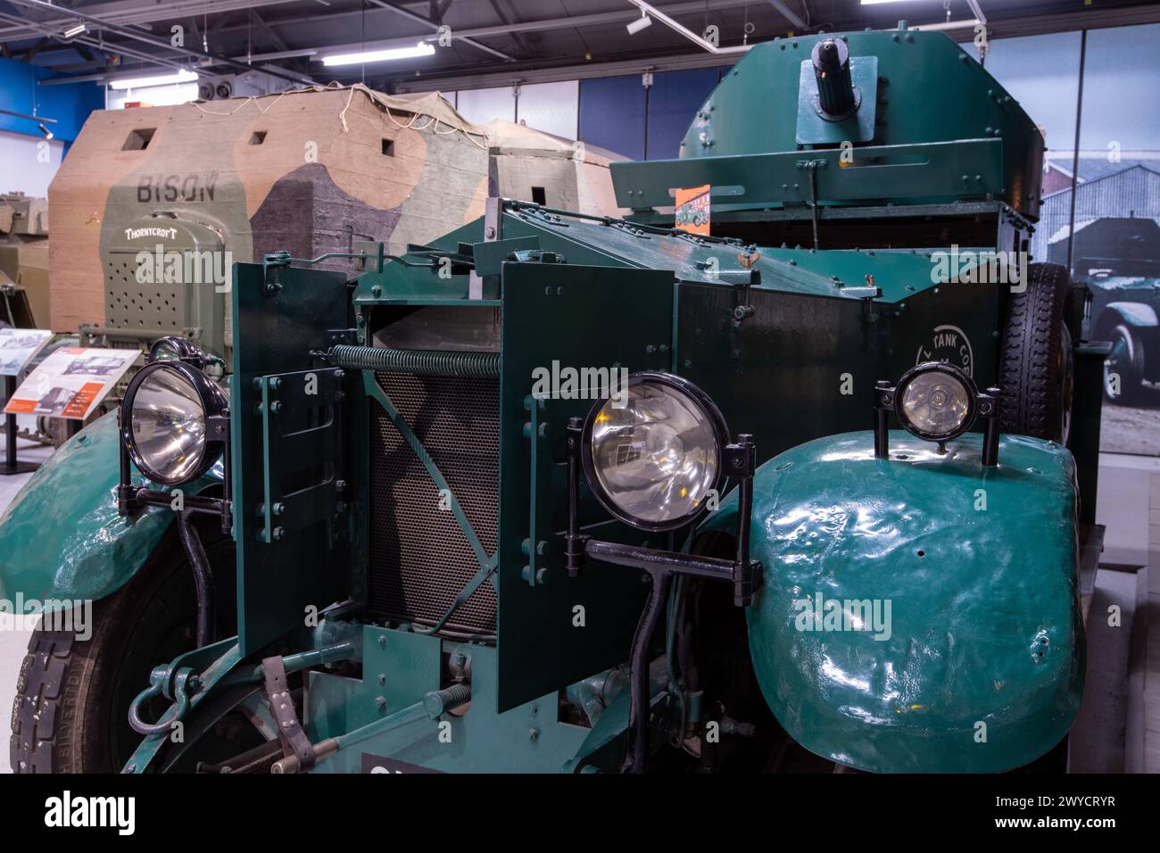 Bovington.Dorset.United Kingdom.February 25th 2024.A Rolls Royce ...