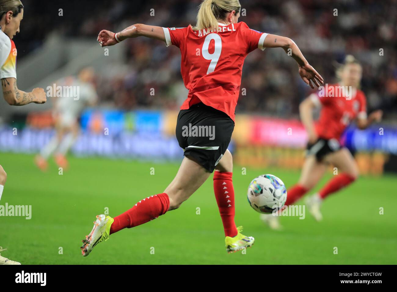 Linz, Austria. 05th Apr, 2024. Linz, Austria, April 5th, 2024: Eileen ...