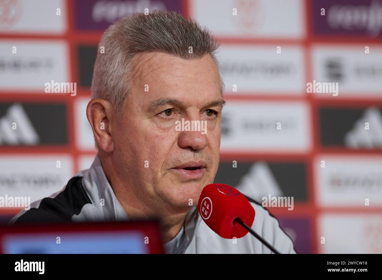 Seville, Spain. 05th Apr, 2024. Javier Aguirre, the head coach of RCD ...