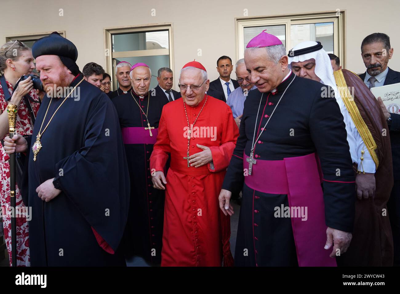 Cardinal louis raphael sako chaldean hi-res stock photography and ...