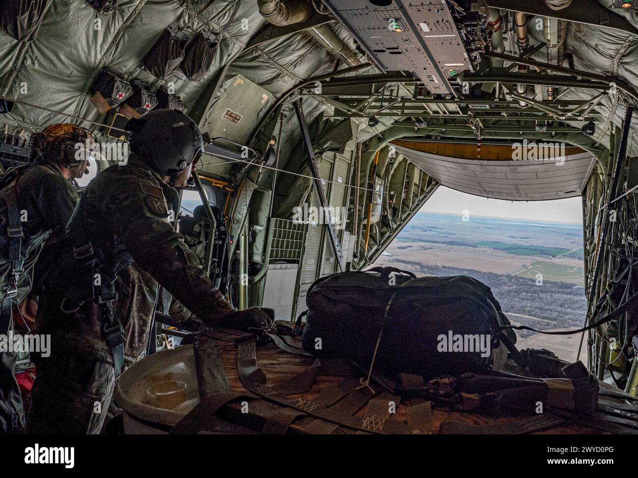 U.S. Air Force Airman 1st Class Erick Fuentes and Senior Airman Jackson ...
