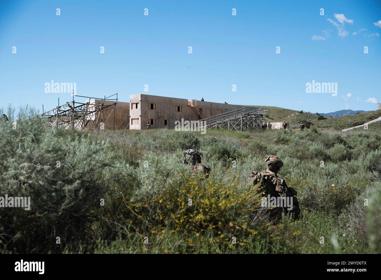 U.S. Marines assigned to Bravo Company, Battalion Landing Team 1/5 ...