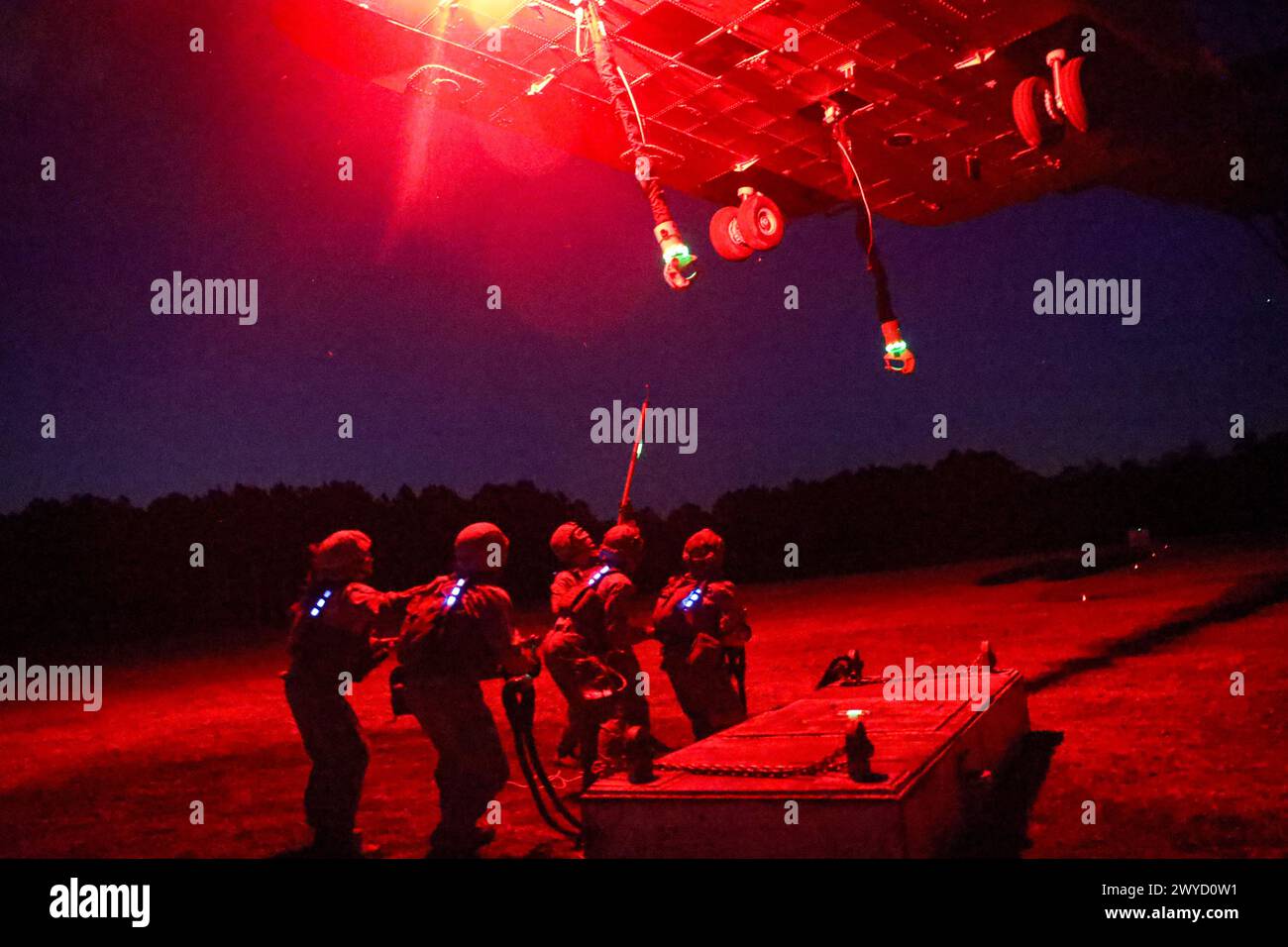 U.S. Marines with 2nd Distribution Support Battalion, Combat Logistics ...