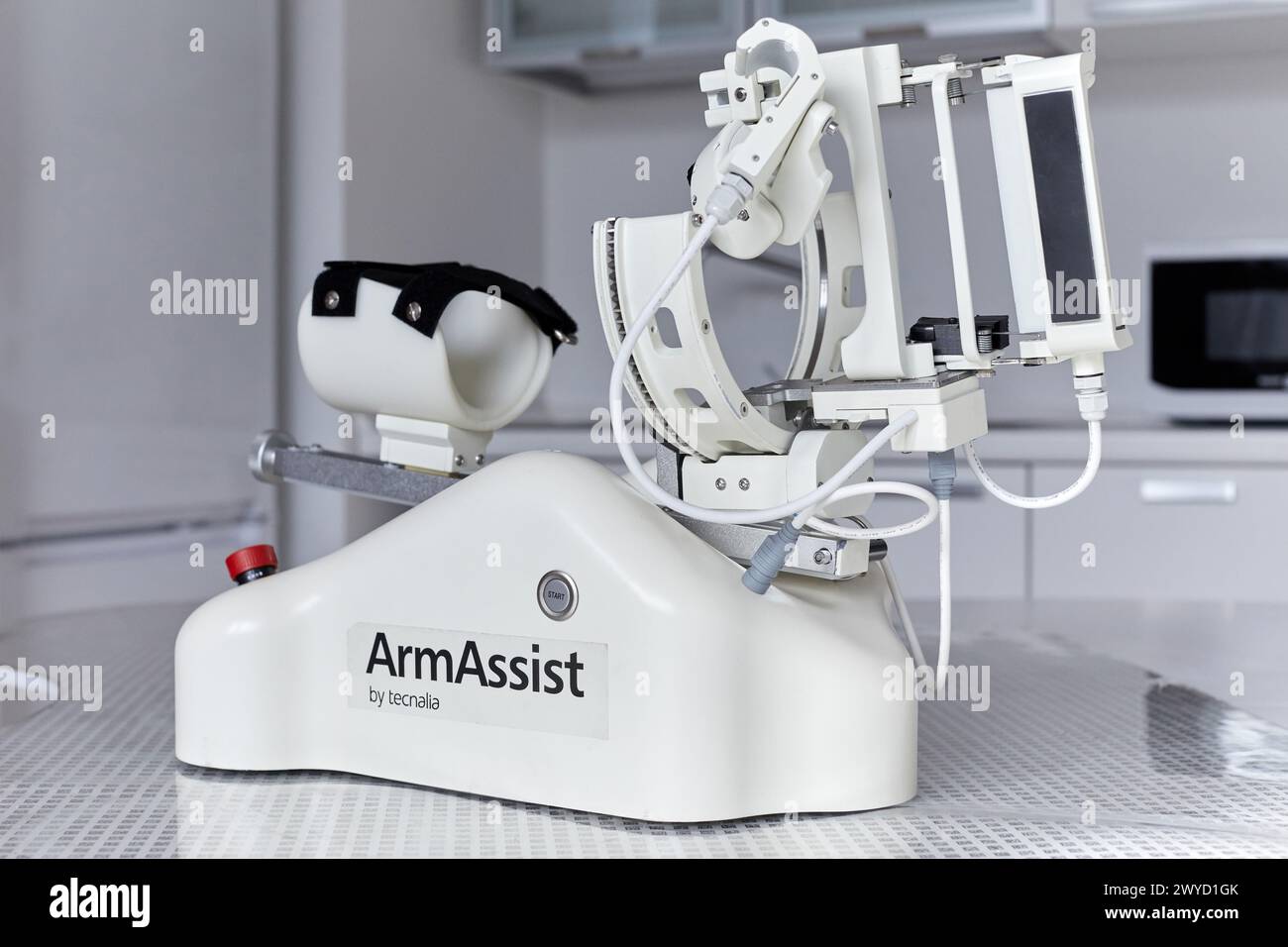 Assistive robot for upper limb rehabilitation hi-res stock photography ...