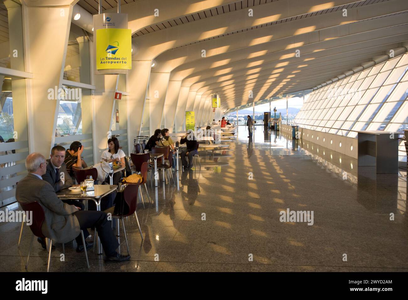 Bilbao Airport (new terminal by Santiago Calatrava), Loiu, Biscay ...