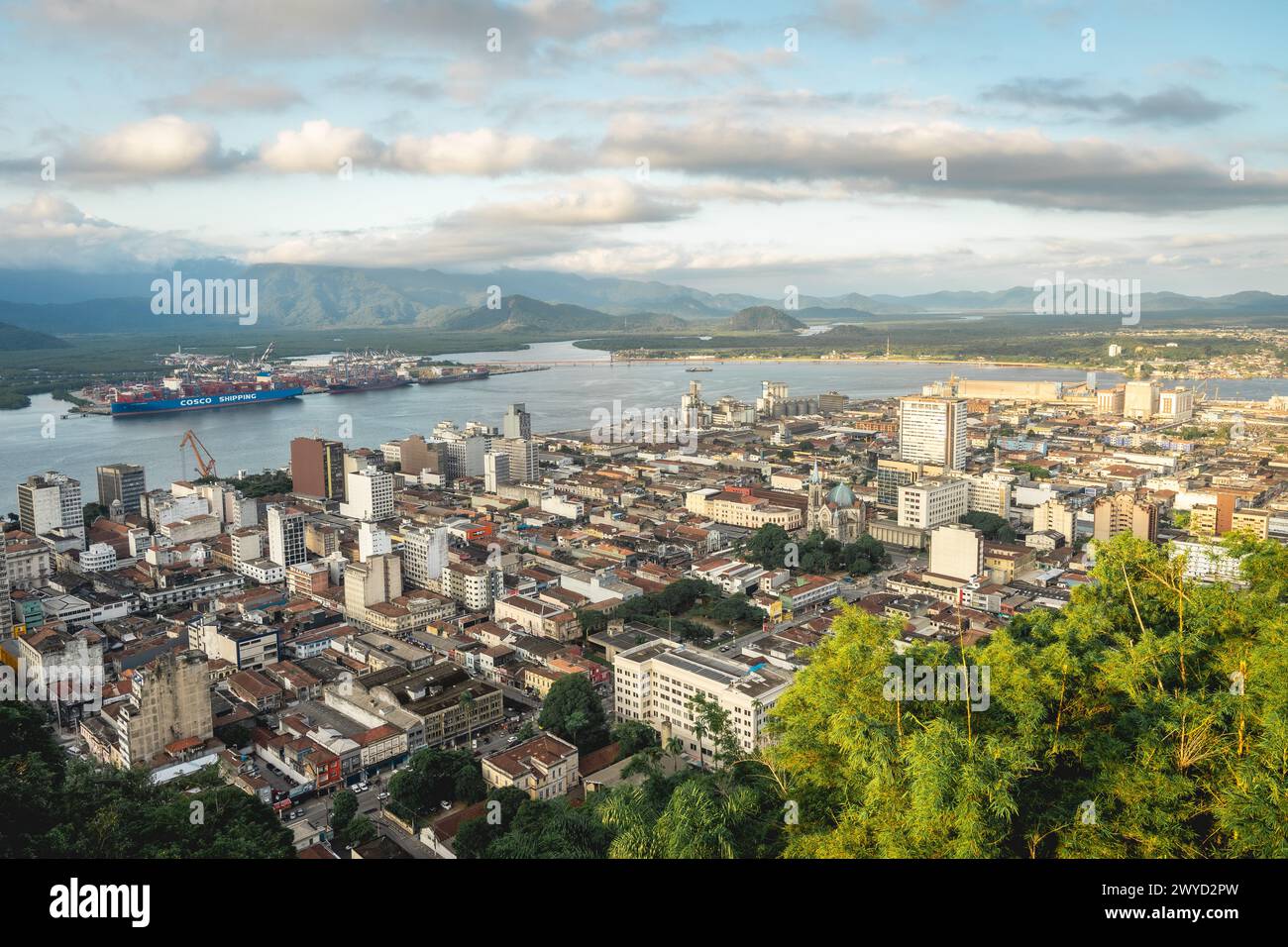 Port of santos brazil terminal hi-res stock photography and images - Alamy