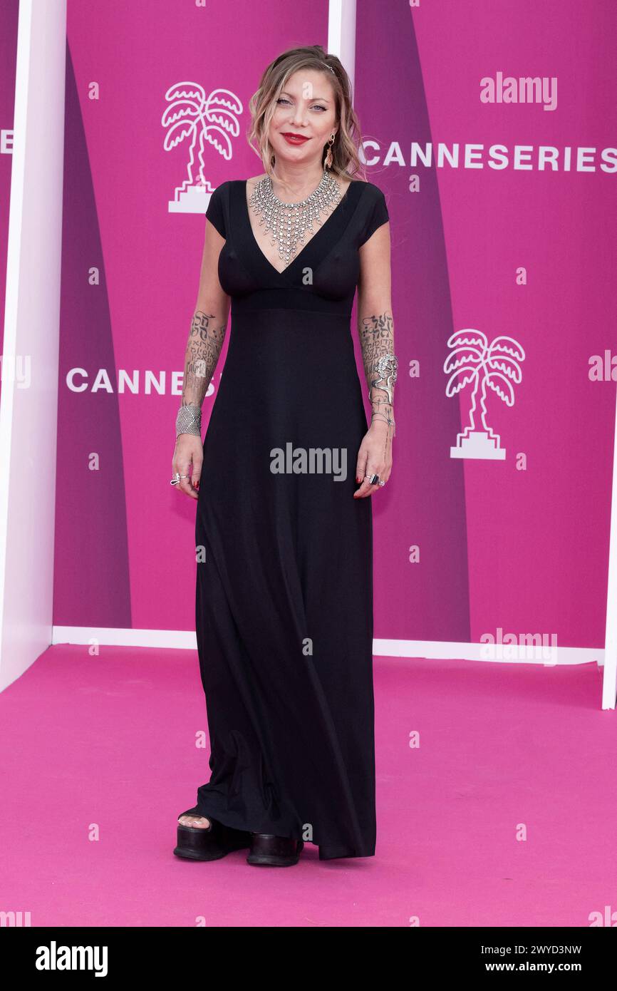 Doully attends the Opening Ceremony during the 7th Canneseries ...