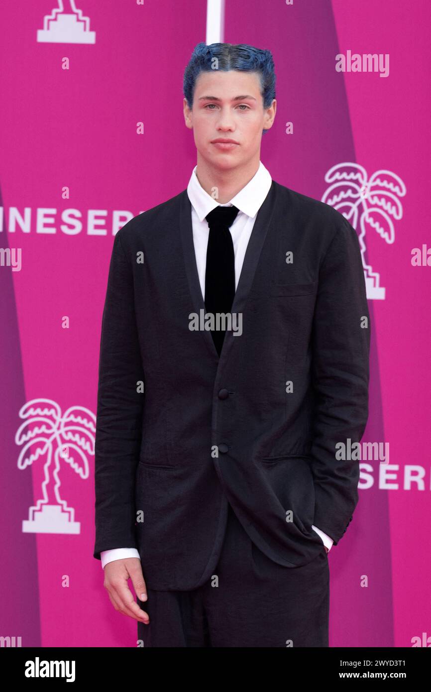 Cannes, France. 23rd Mar, 2024. Matteo Sinet attends the Opening Ceremony during the 7th ...