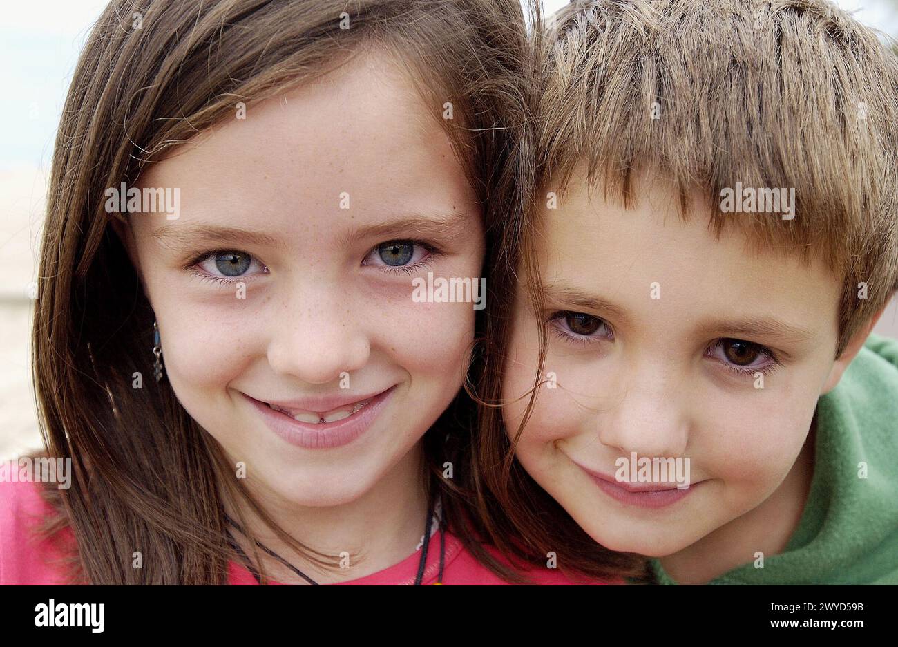 Seven years old children Stock Photo - Alamy