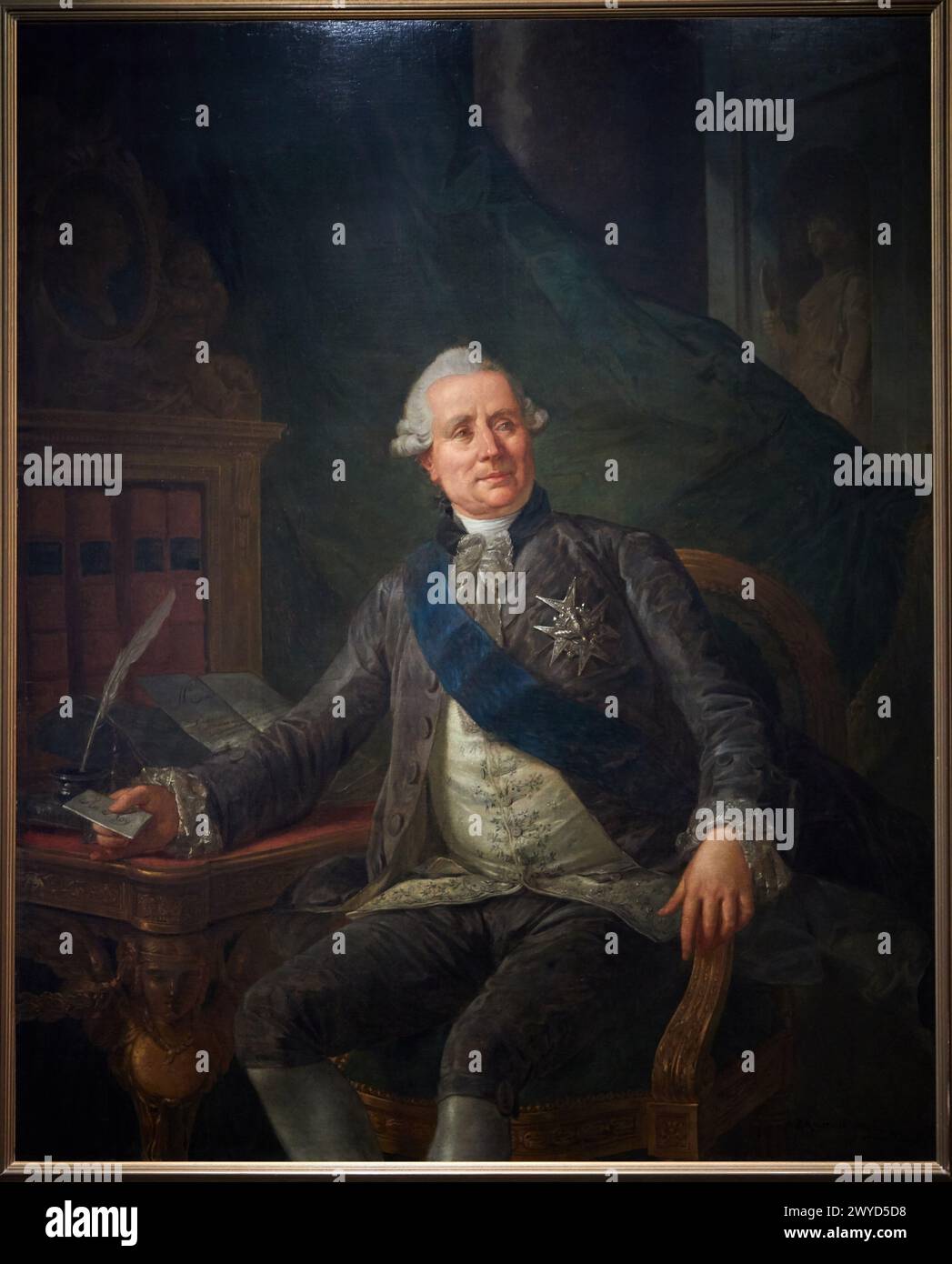 Count C. Gravier de Vergennes (1717-1787), 1881, A. J. Mazerolle, after ...