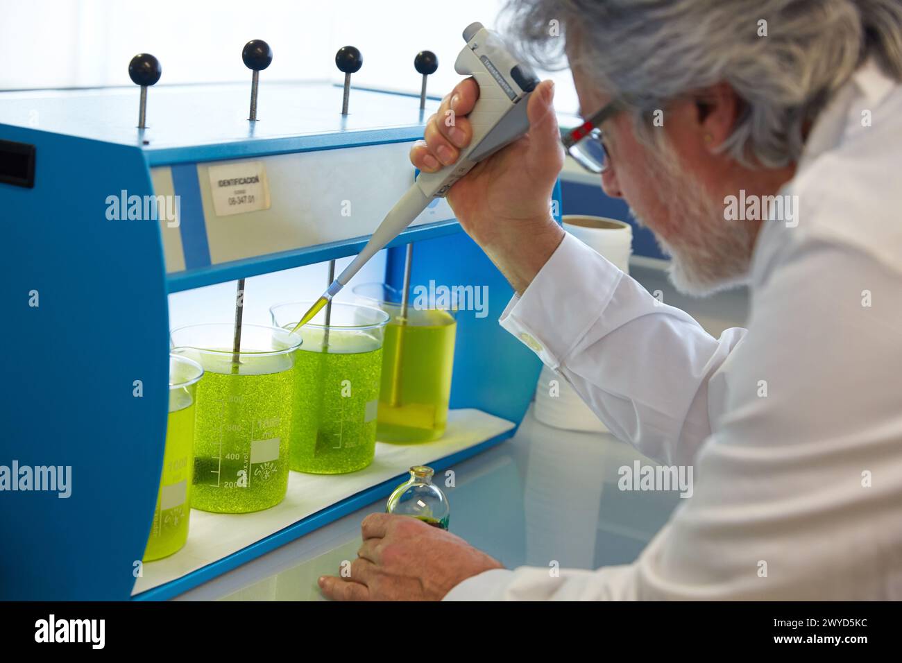 Precipitation of microalgae hi-res stock photography and images - Alamy