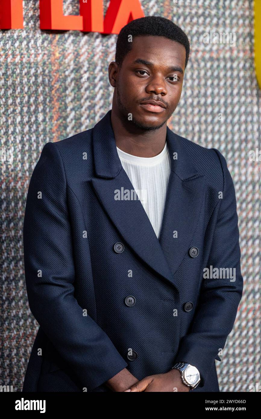 Celebs attend the red carpet for The Gentlemen premiere Featuring: Josh ...