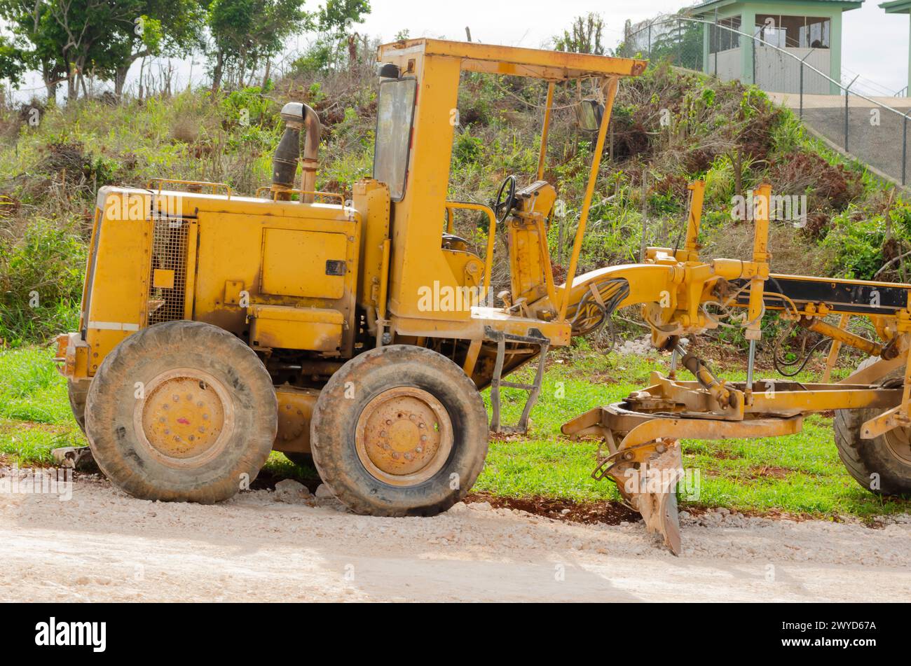 Motor grader hi-res stock photography and images - Alamy