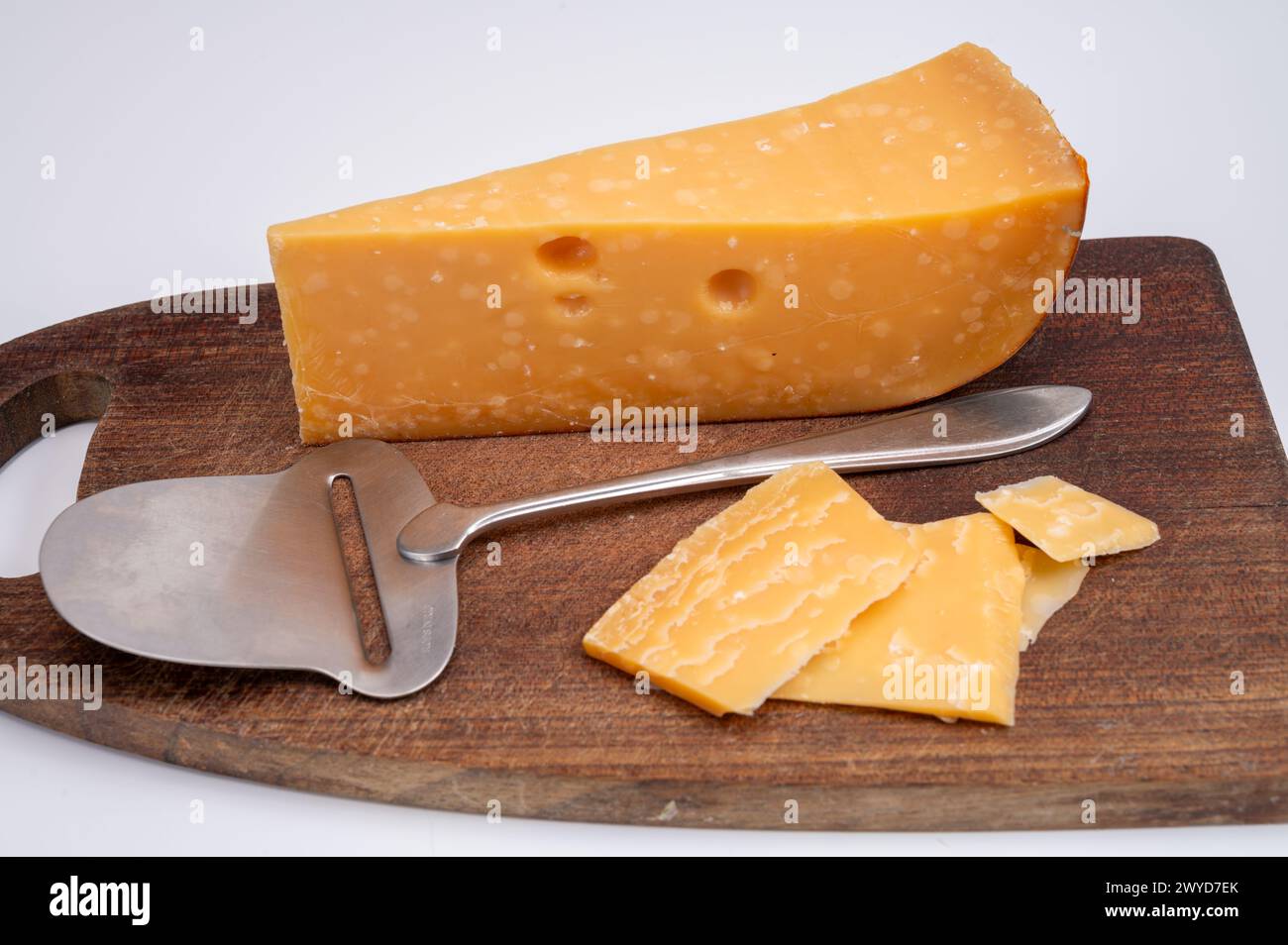 Cheese collection, Dutch very old 1000 days ripe hard cheeses made from ...