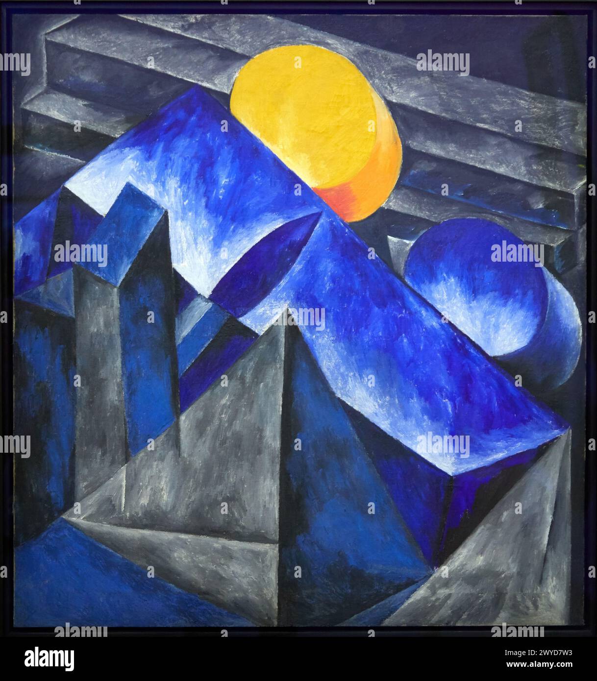 "Composition", 1913/1914, Natalia S. Gontcharova, Centre Pompidou ...