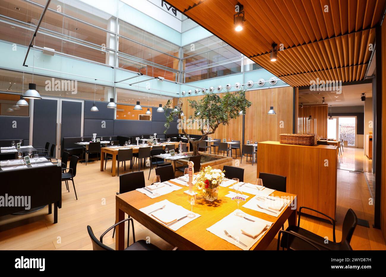 Restaurant. Ficoba, Basque Coast International Fair. Irun. Gipuzkoa ...