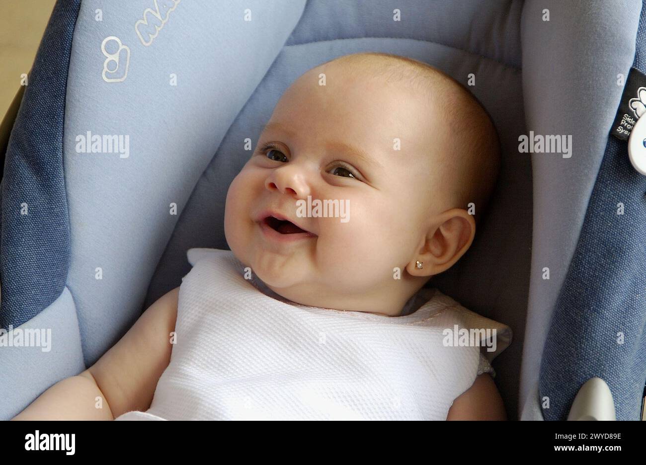 Six months old baby Stock Photo - Alamy