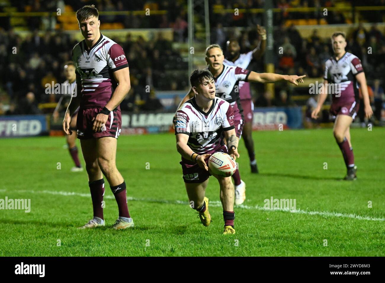 Liam Horne of Castleford Tigers during the Betfred Super League Round 7 ...