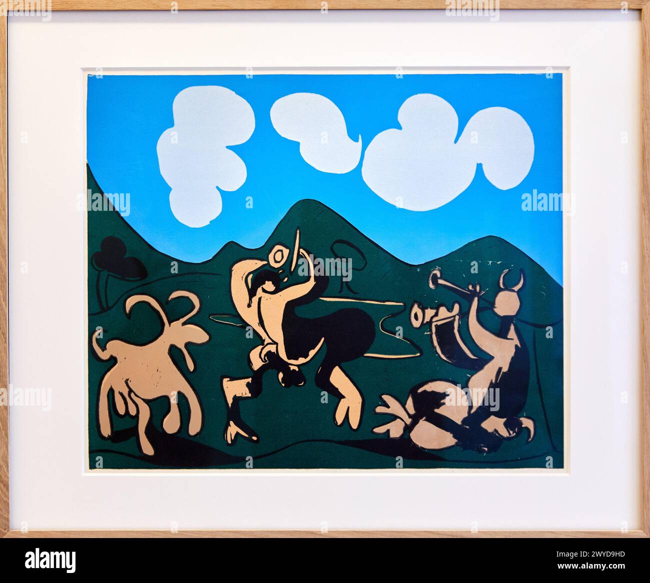 "Faunes et chèvre", 1959, Pablo Picasso, Picasso Museum, Paris, France ...