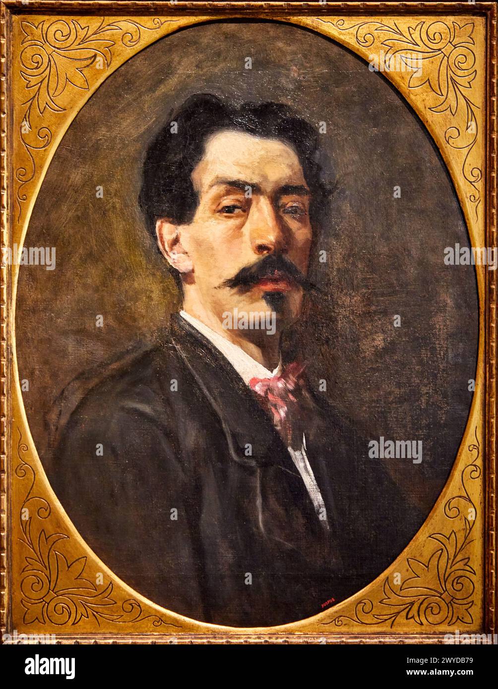 "Self-portrait", c. 1885, Attributed to Joaquim Agrassot, National ...