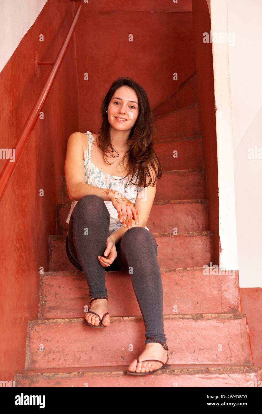 Café des épices, Souk, Medina de Marrakech, High Atlas, Morocco Stock ...