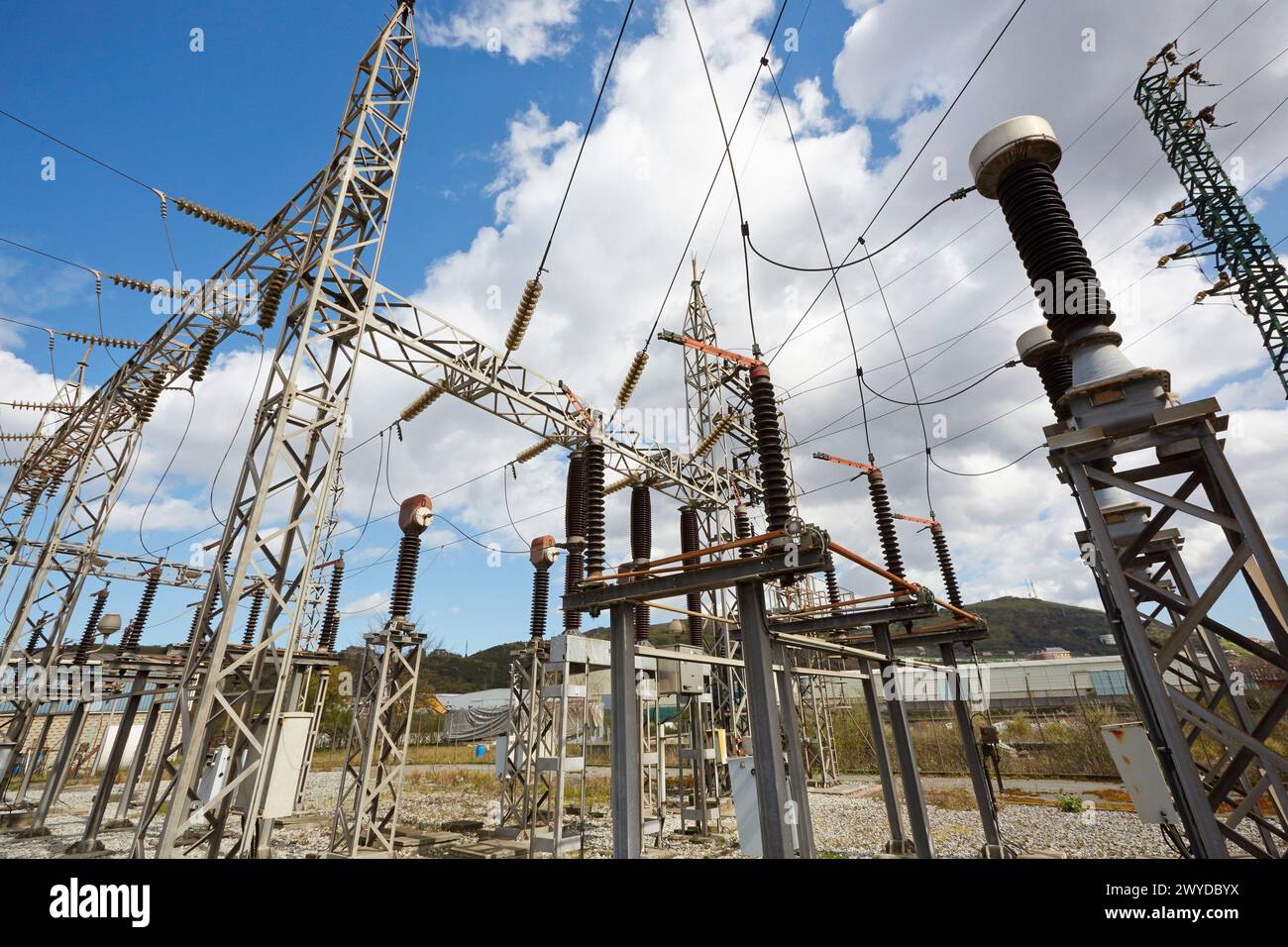Electrical Substation. Power Electric Laboratory. Certification of ...