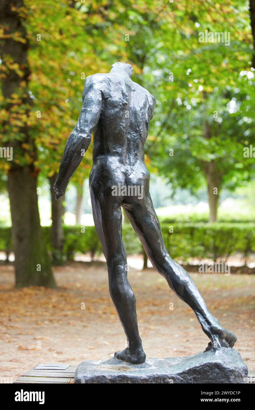 The Walking Man, sculpture by Auguste Rodin. Rodin Museum. Paris. France Stock Photo - Alamy