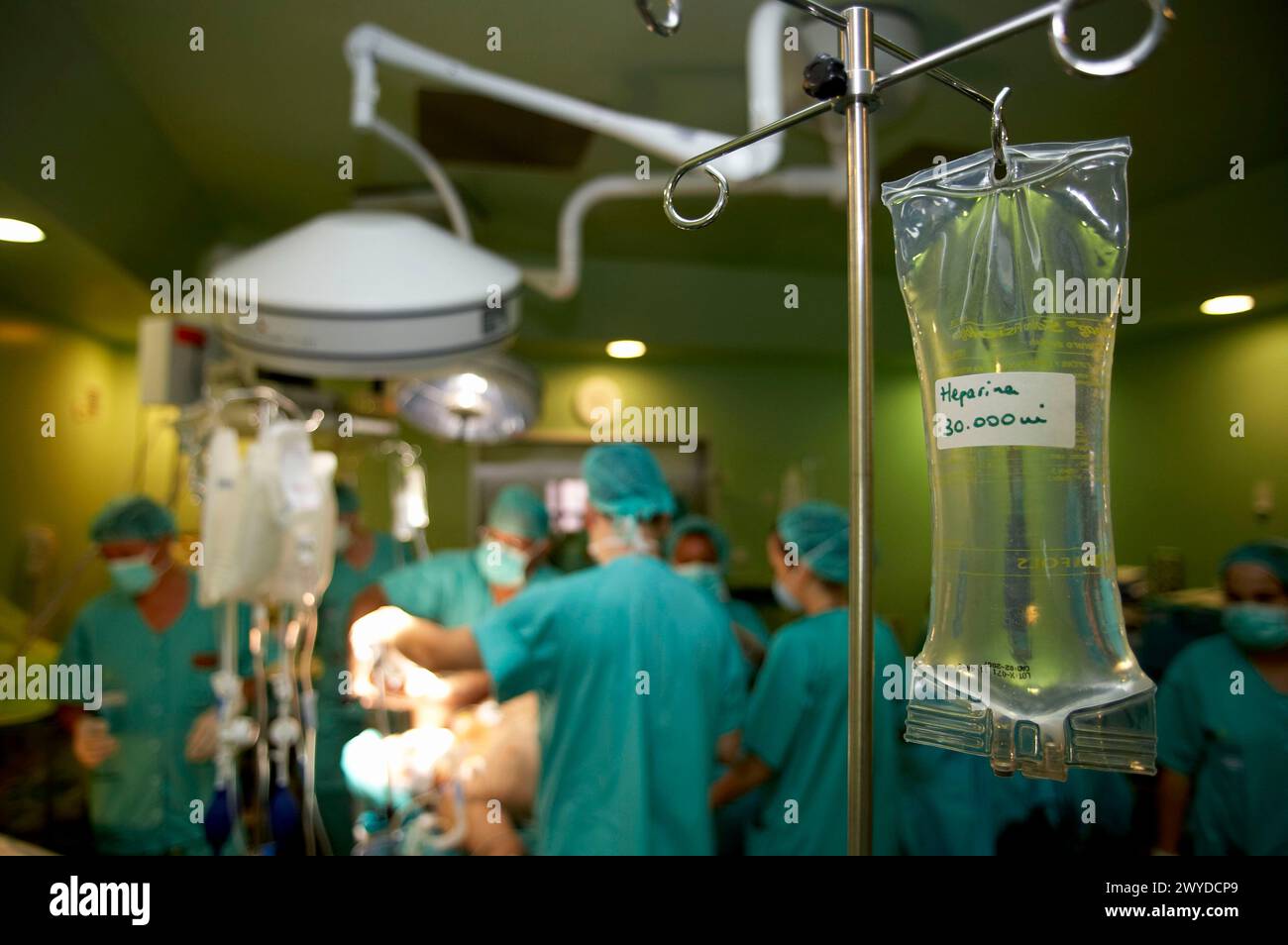 Heparin bag hi-res stock photography and images - Alamy