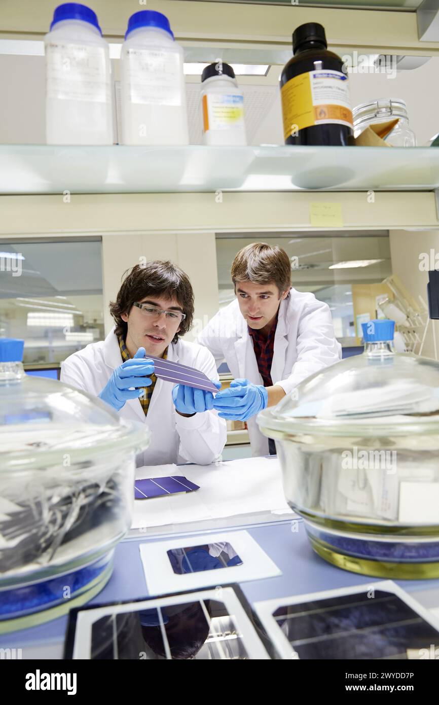 Characterization laboratory solar cells hi-res stock photography and ...