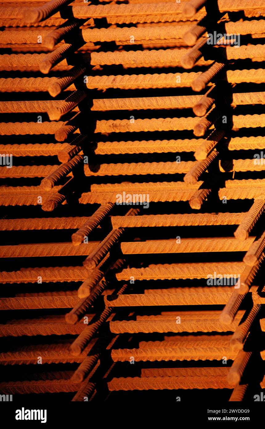 Corrugated rod hi-res stock photography and images - Alamy