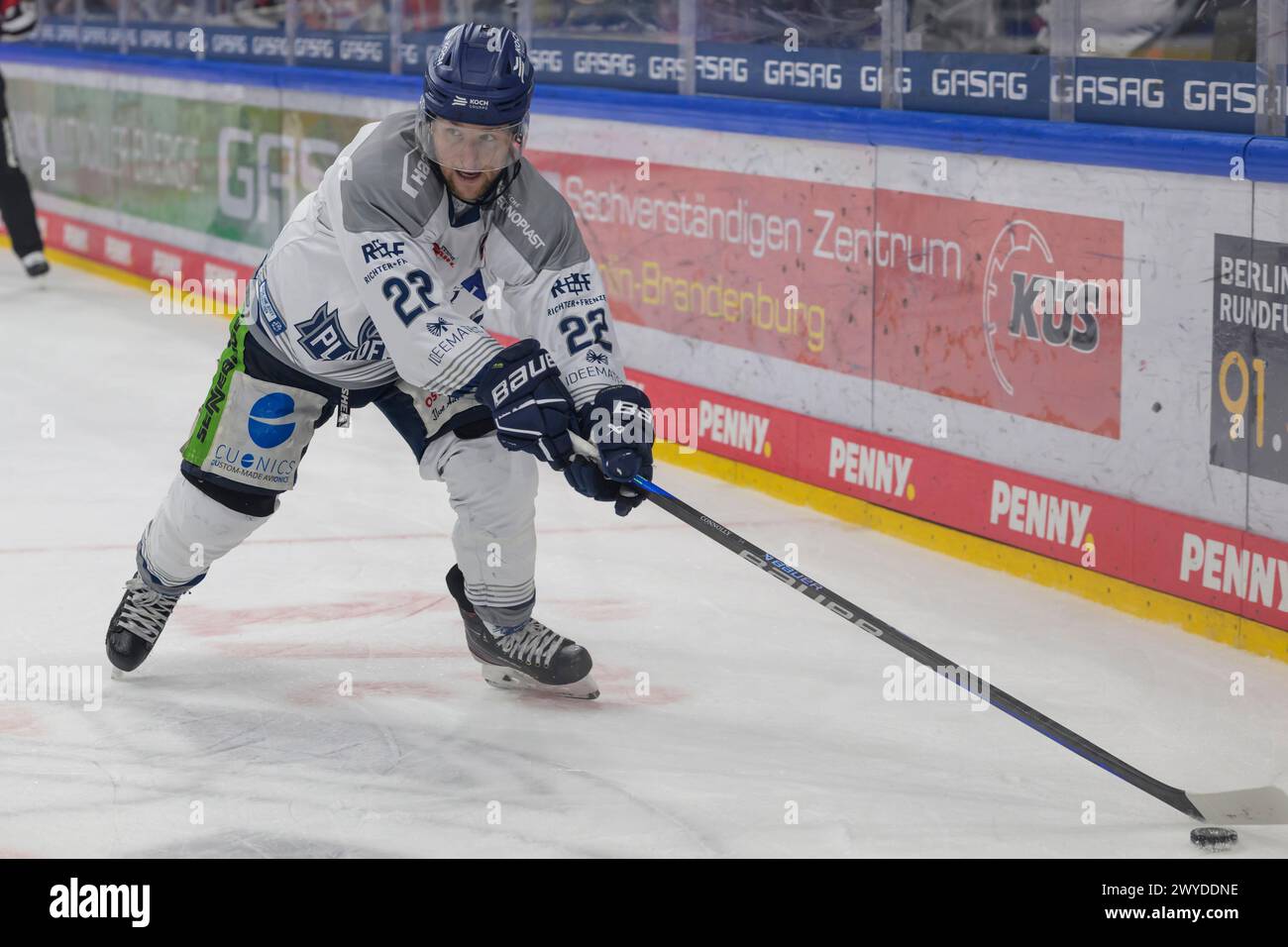 Mike Connolly (Straubing Tigers, #22), GER, Berlin, Eisbaeren Berlin vs ...