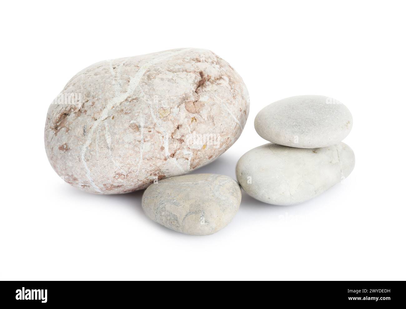 Small round stones Cut Out Stock Images & Pictures - Alamy