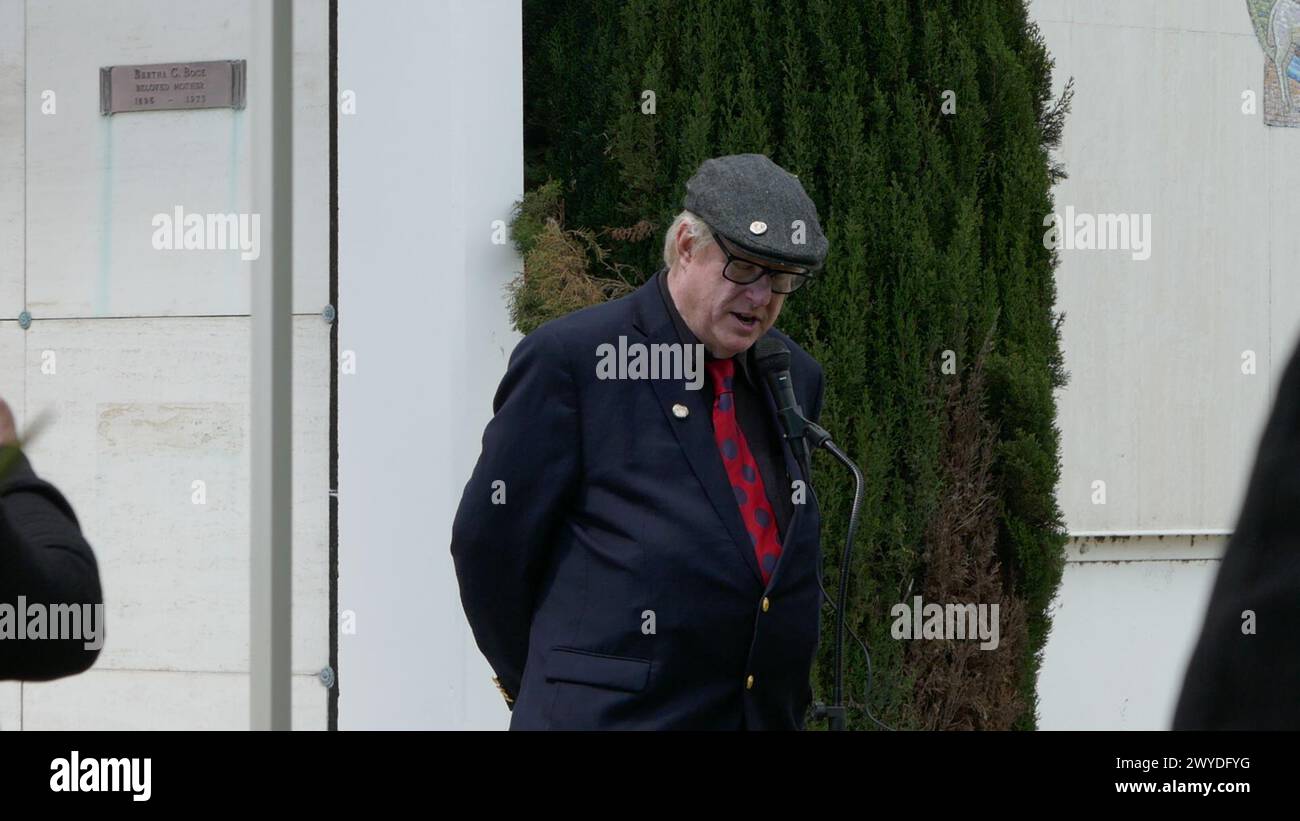 North Hollywood, California, USA 5th April 2024 Actor Michu Michale ...