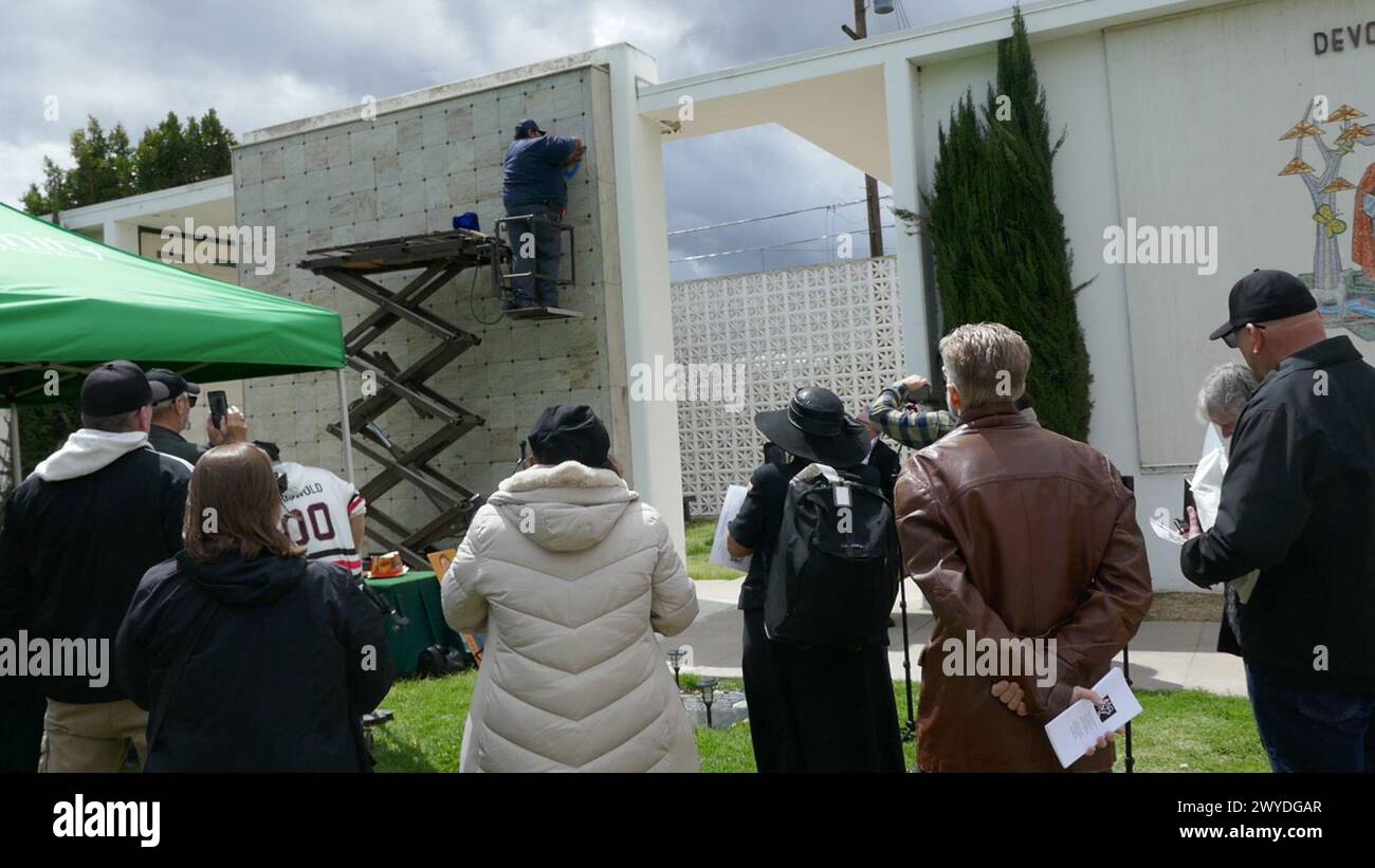 North Hollywood, California, USA 5th April 2024 Actor Michu Michale ...