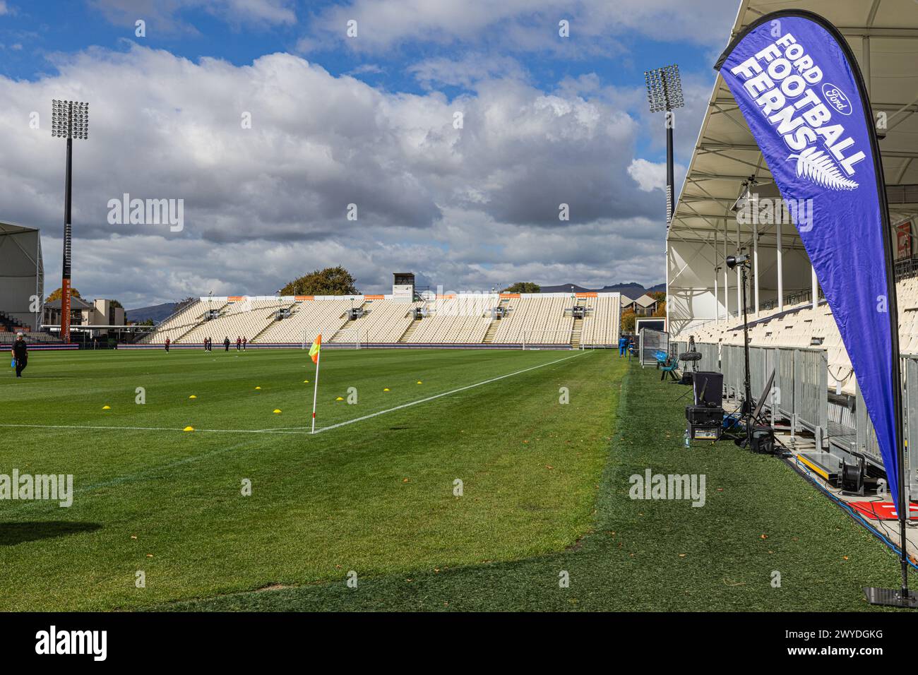 Christchurch, New Zealand, April 6th 2024: A general view of the Apollo ...
