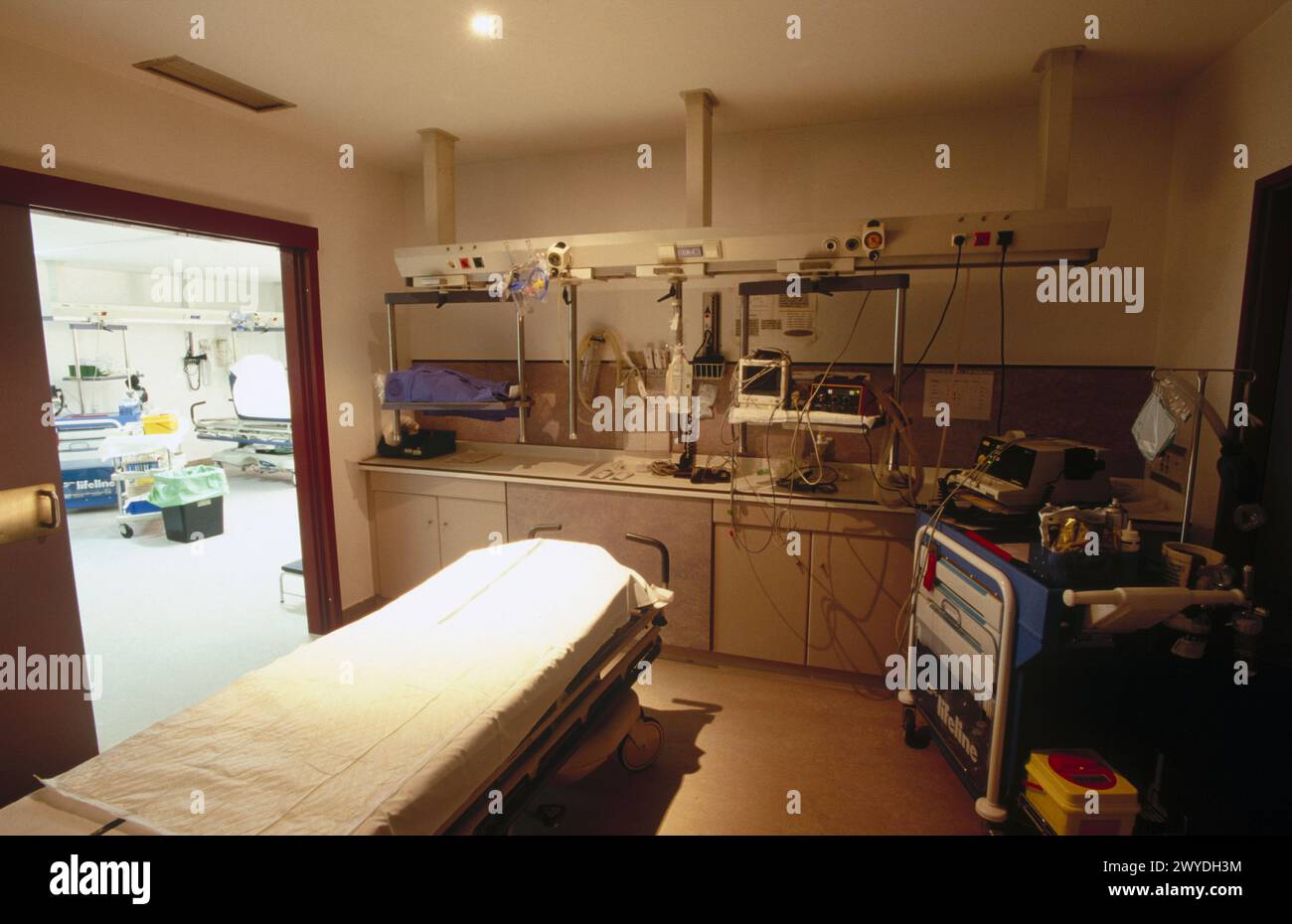 Hospital emergency room Stock Photo - Alamy