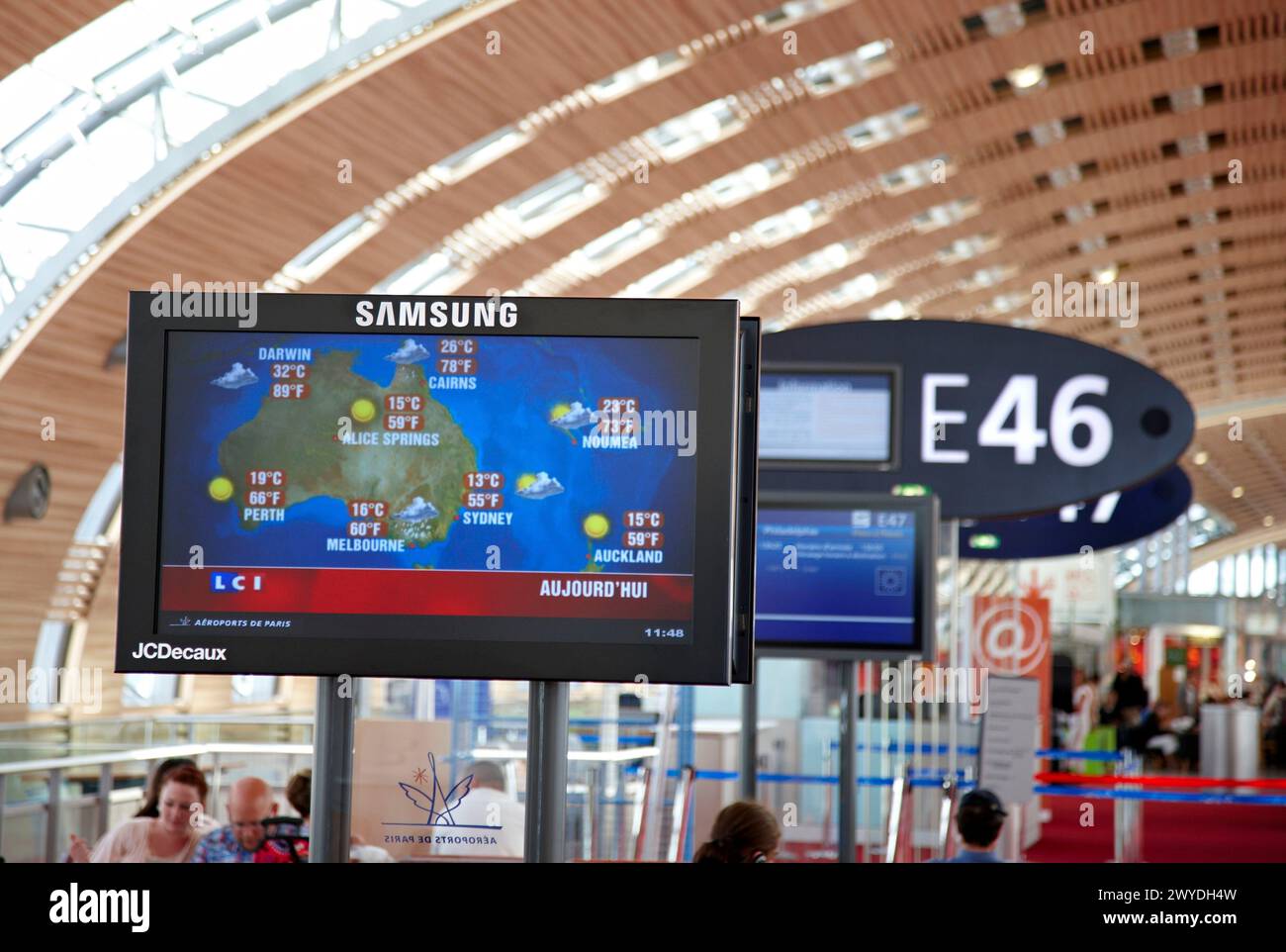 Weather information, Charles de Gaulle International Airport, Paris ...
